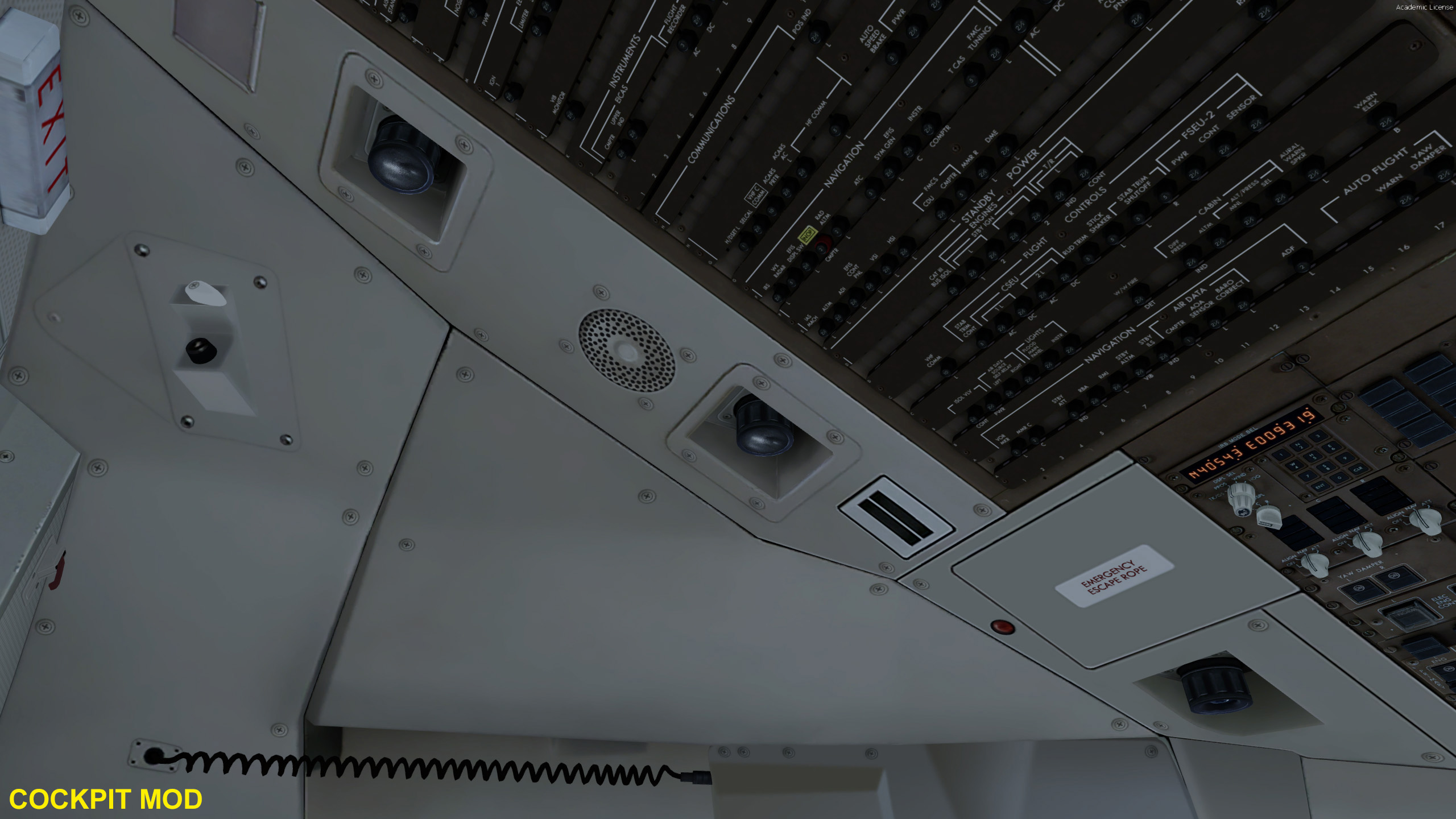 CAPTAIN SIM FORUM - B767-300ER Cockpit Mod